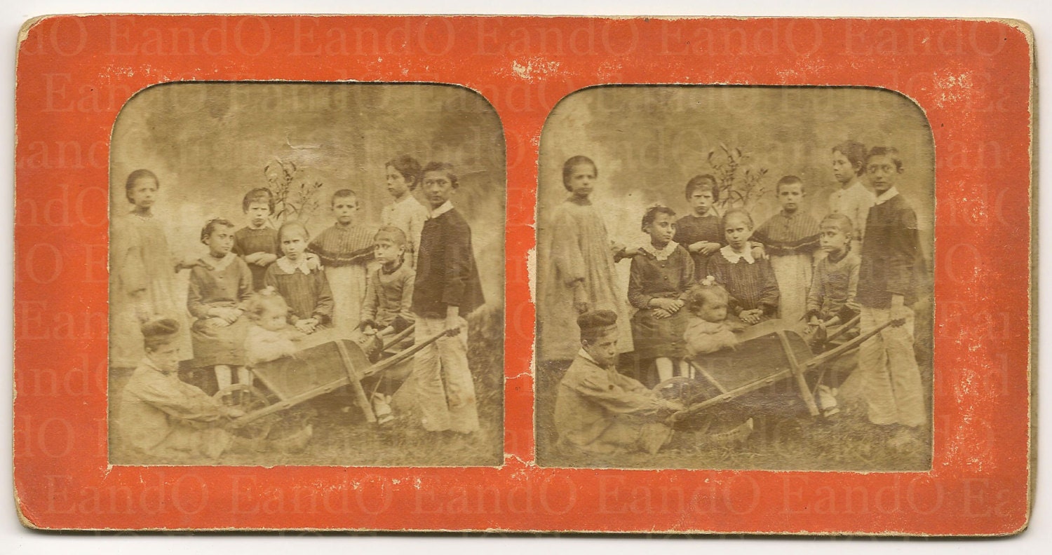 Very Rare, Unusual Stereoview Cards, Stereographic or Stereoscopic ...