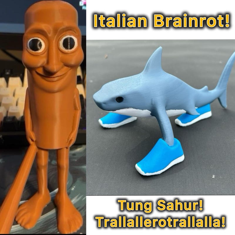 Brainrot Toys - Etsy