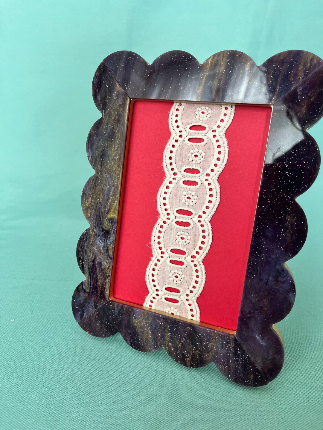 Cream Double Scallop Edge Lace, Cotton Lace, Broderie Anglaise, 4cm ...