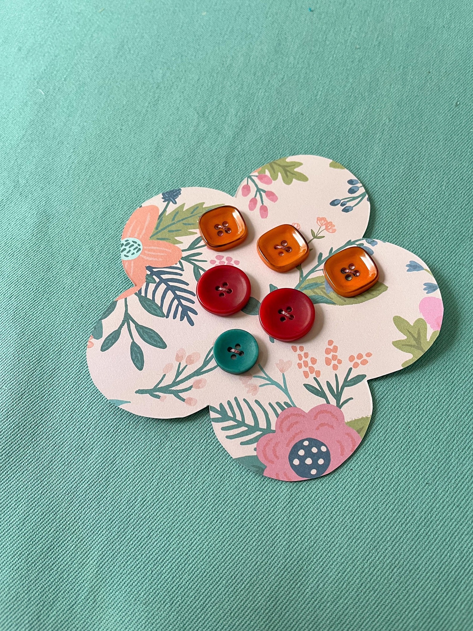 Crafter's Button Sets, Assortment of Buttons, Colored Corozo Button ...
