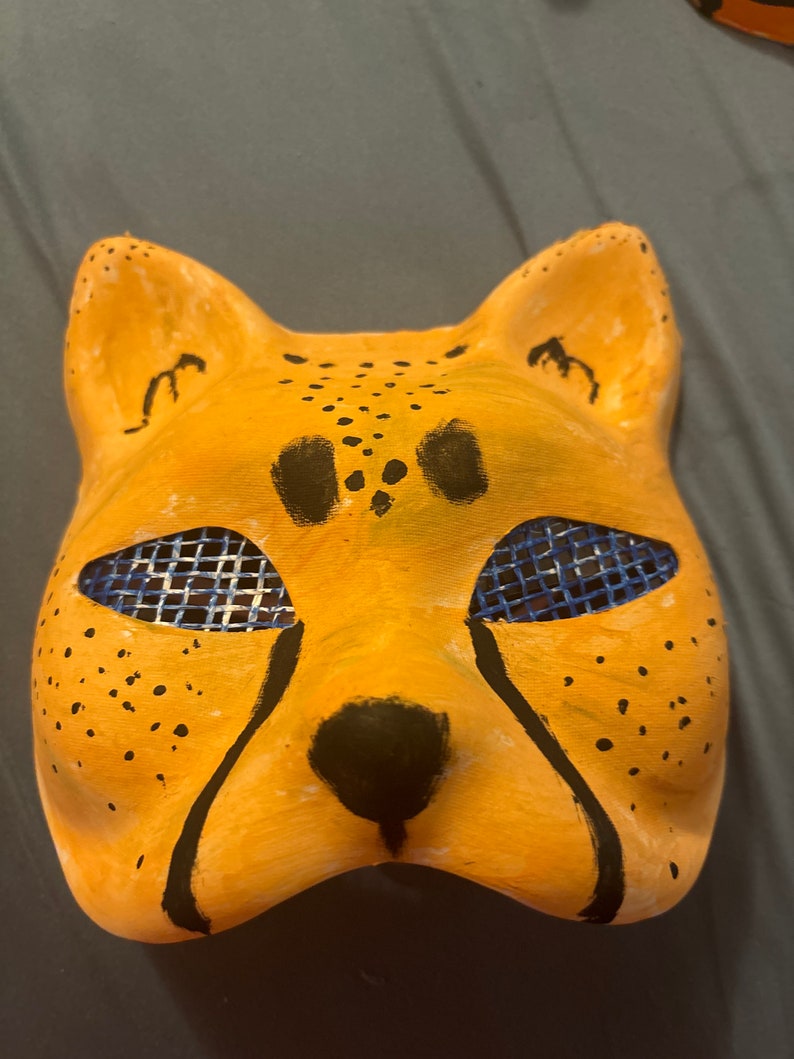 Cute Cheetah Therian Mask - Etsy