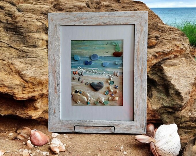 Come Sail Away! Custom, Authentic, Sea Glass Diorama With Only the ...