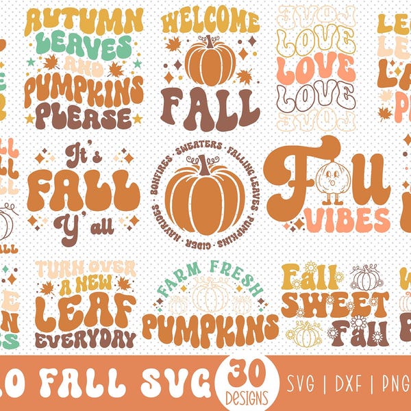 Fall Tshirt Svg - Etsy