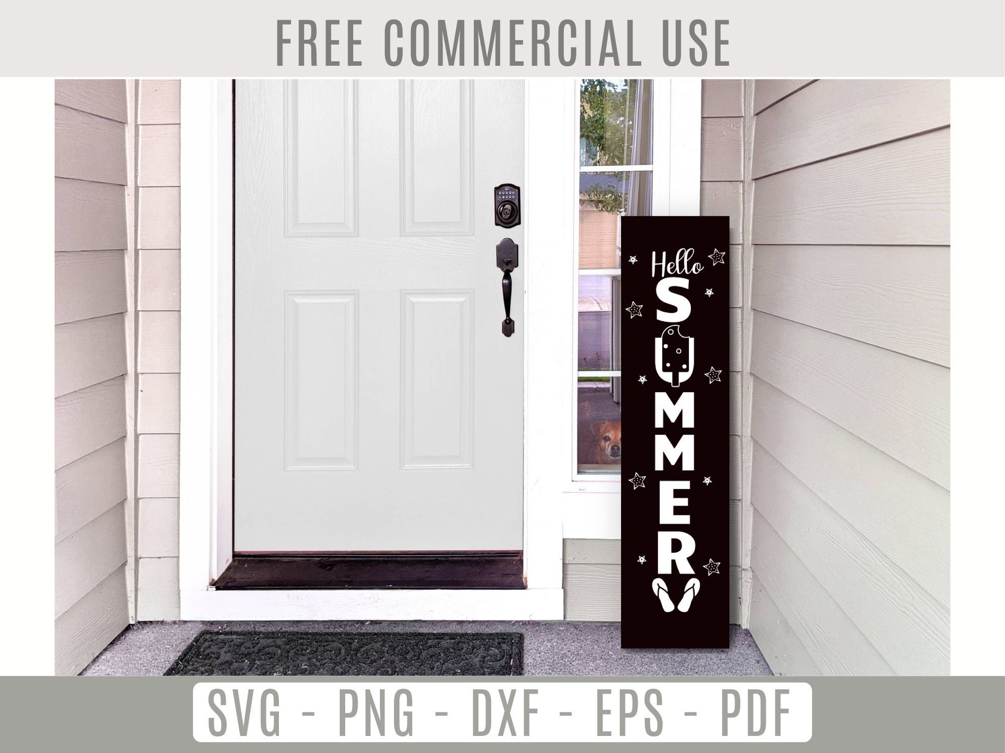 Porch Sign SVG, Summer Porch Sign, Vertical Porch Sign, Front Porch ...