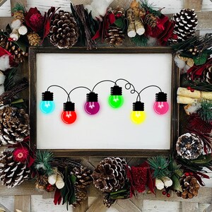 Christmas Lights Clipart Bundle, Christmas Lights PNG, Holiday Lights ...