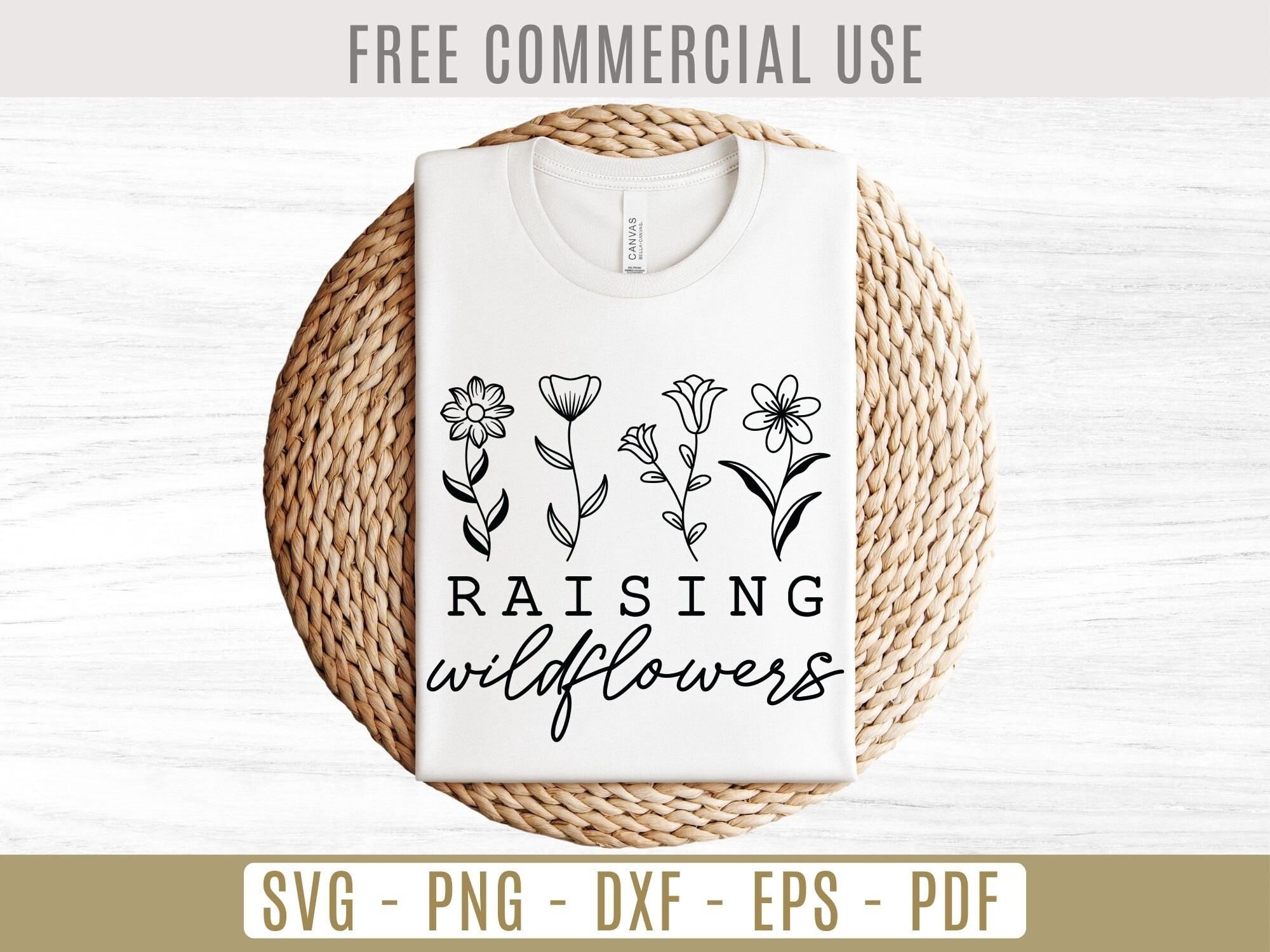 Flower Quotes SVG, Wildflower Svg, Self Love Svg, Floral Quote Png ...