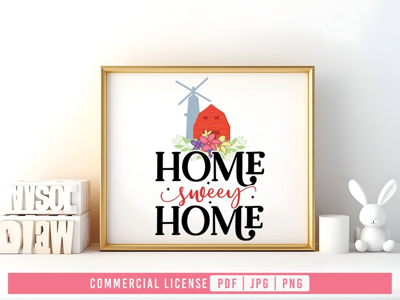 Farmhouse Sign PNG, Farmhouse Quotes Png, Farmhouse Style Wall Art ...