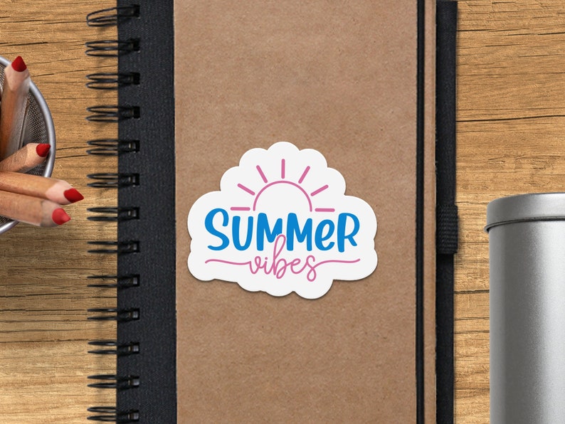 Summer Printable Stickers Bundle, Digital Stickers Png Bundle, Summer ...