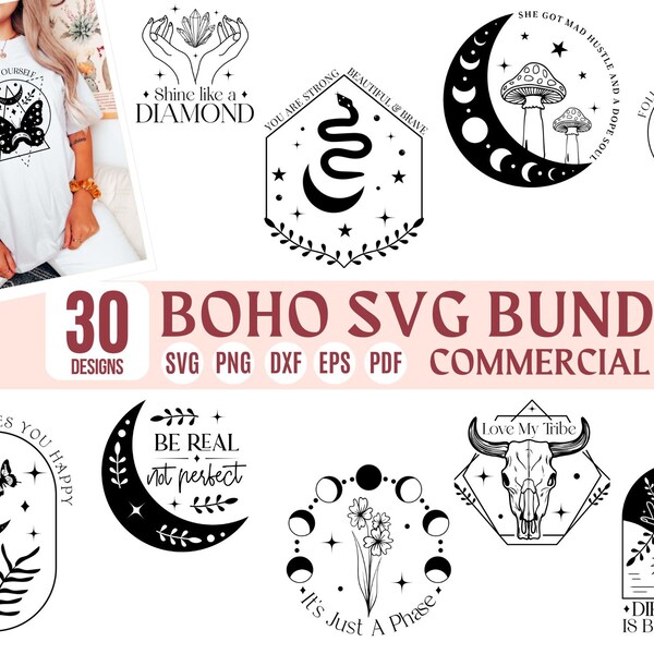 Boho Svg - Etsy