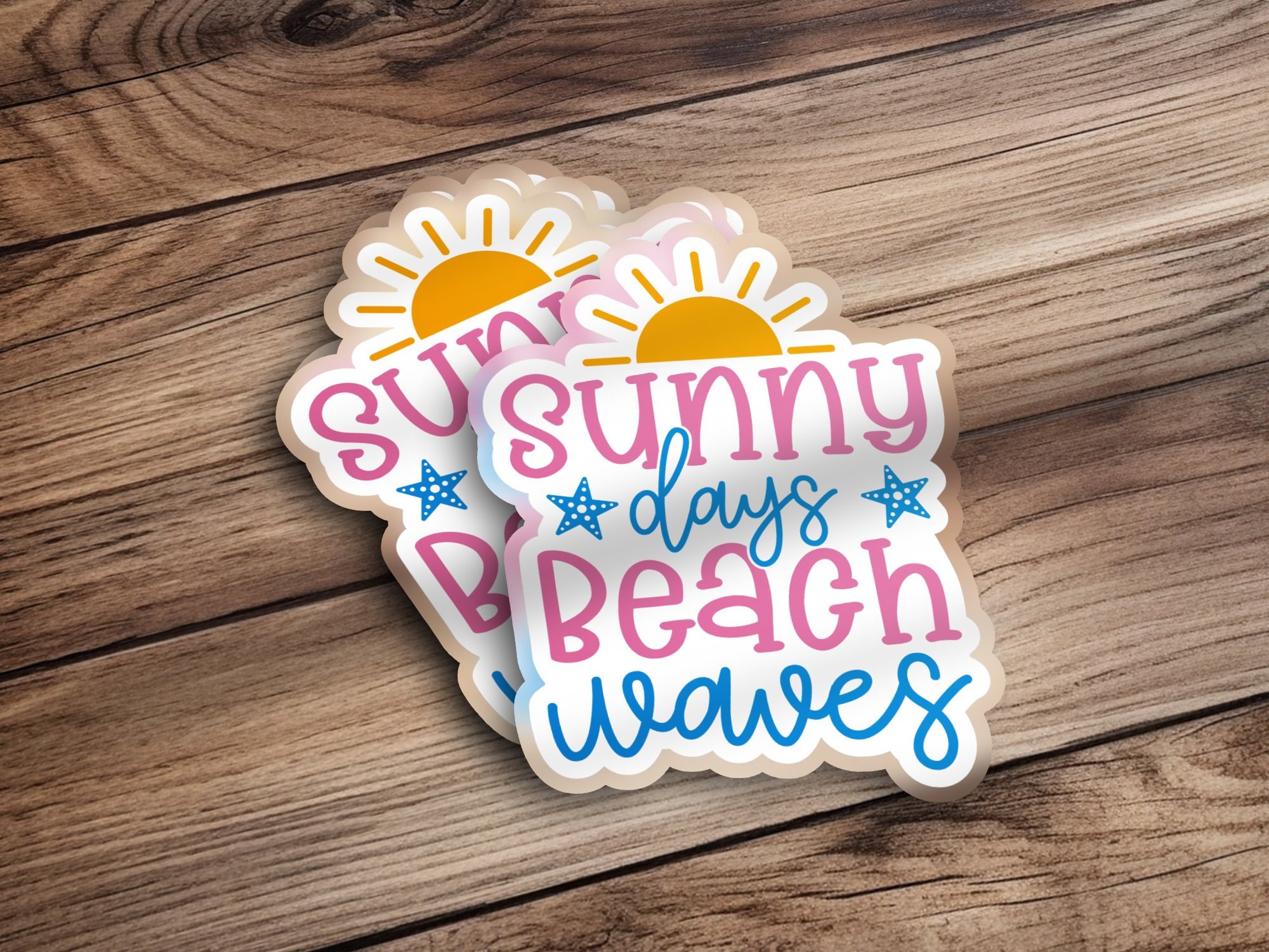 Summer Printable Stickers Bundle, Digital Stickers Png Bundle, Summer ...