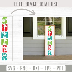 Porch Sign SVG, Summer Porch Sign, Vertical Porch Sign, Front Porch ...