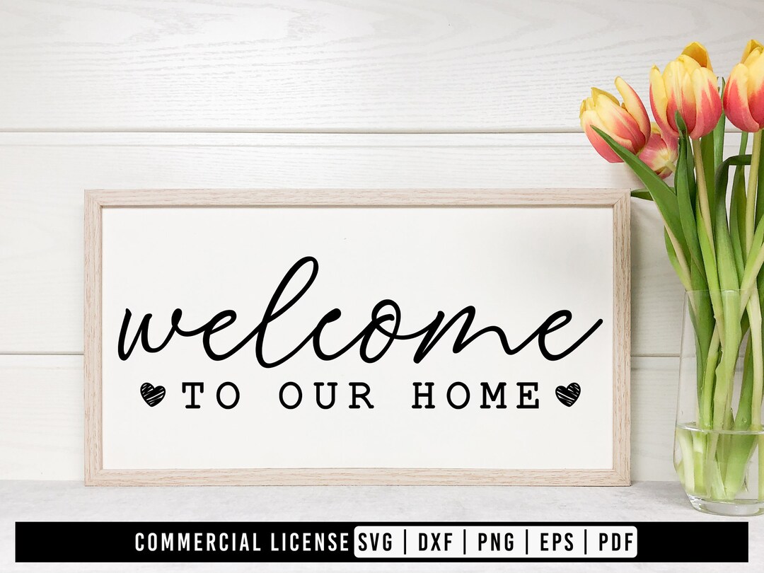 Family Sign SVG, Farmhouse Family Wall Sign, Family Svg, Home ...