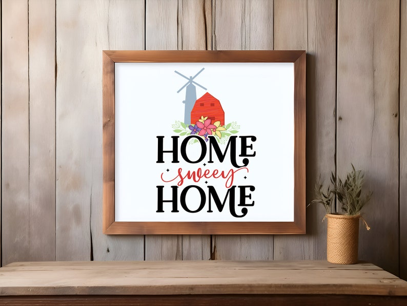 Farmhouse Sign PNG, Farmhouse Quotes Png, Farmhouse Style Wall Art ...