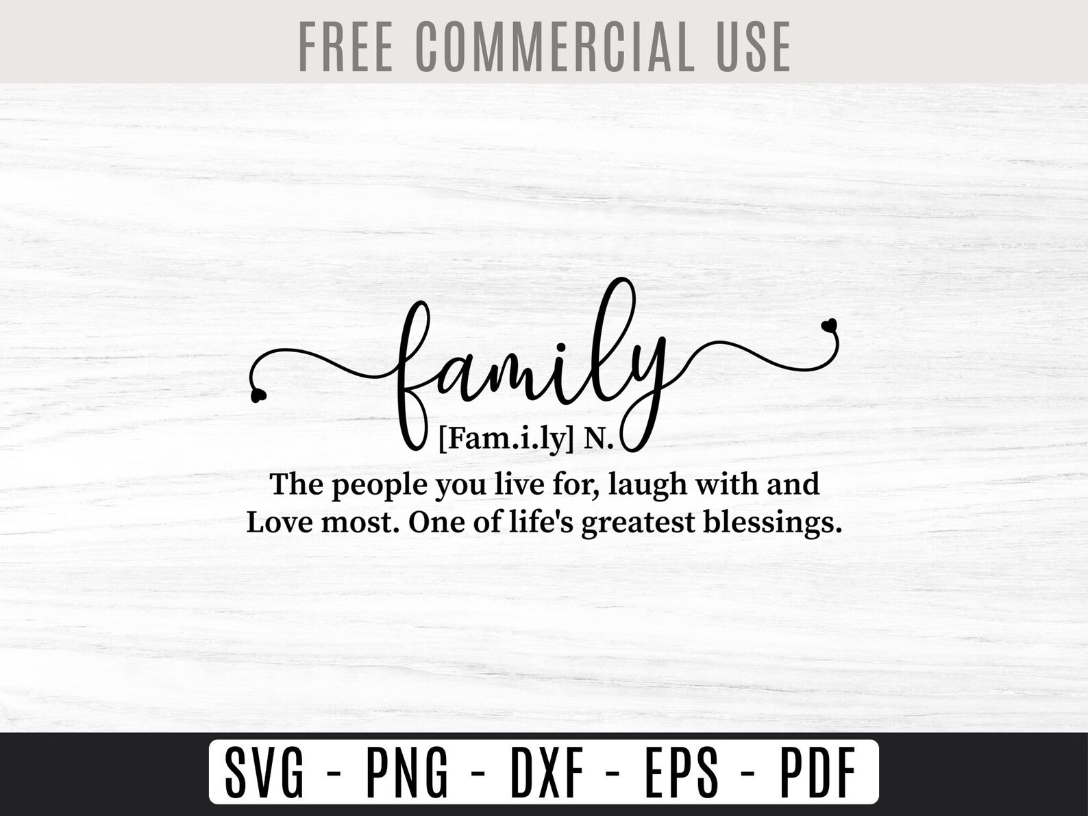 Family Sign SVG, Farmhouse Family Wall Sign, Family Svg, Home ...