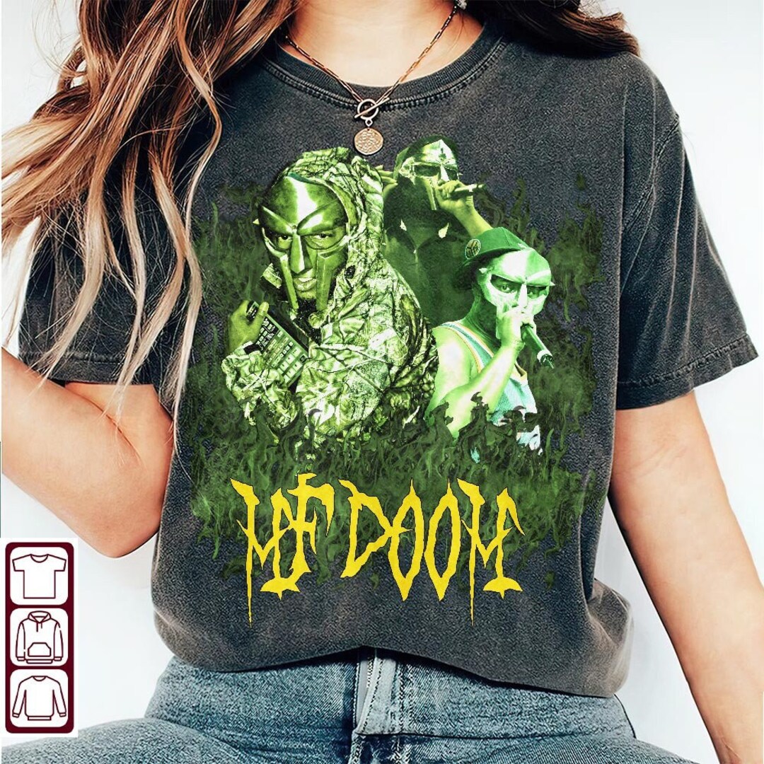 Mf Doom Black Metal Merch, Mf Doom Bootleg Shirt, Mf Doom Tee - Etsy