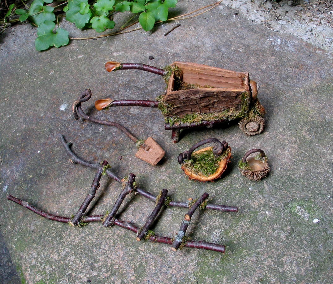 Elfin Garden Set Custom Order Woodland Play Dollhouse - Etsy