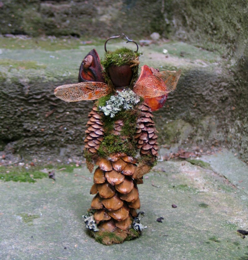 Faery Figure in All Natural Materials Custom Order - Etsy