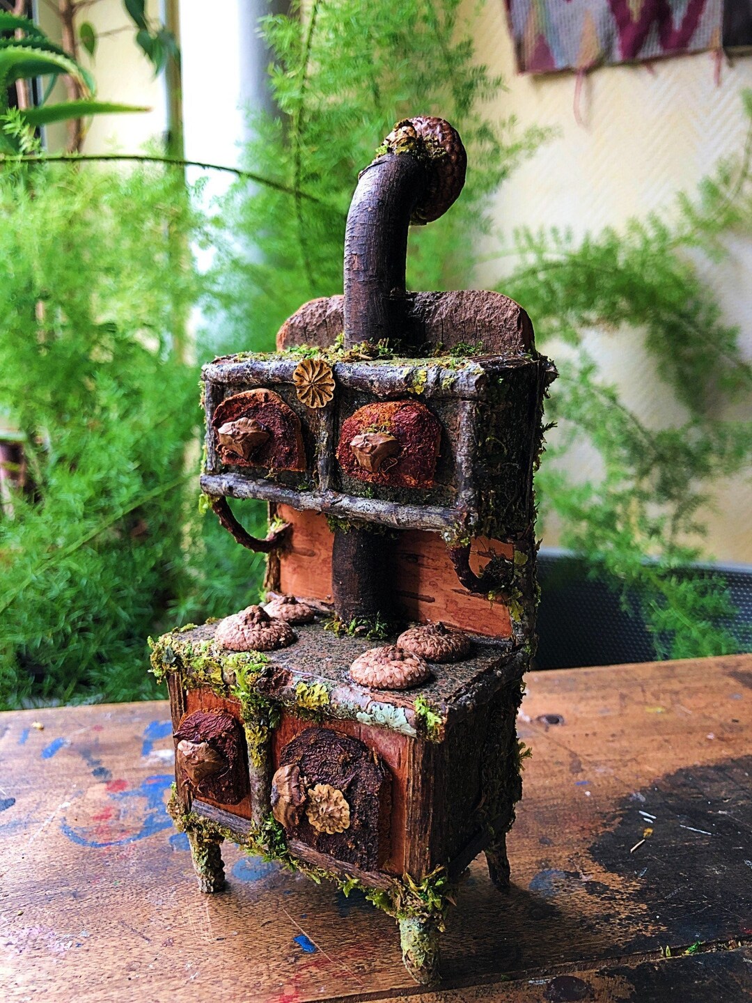 Fae Kitchen Cook Stove, Miniature Woodstove Custom Order - Etsy