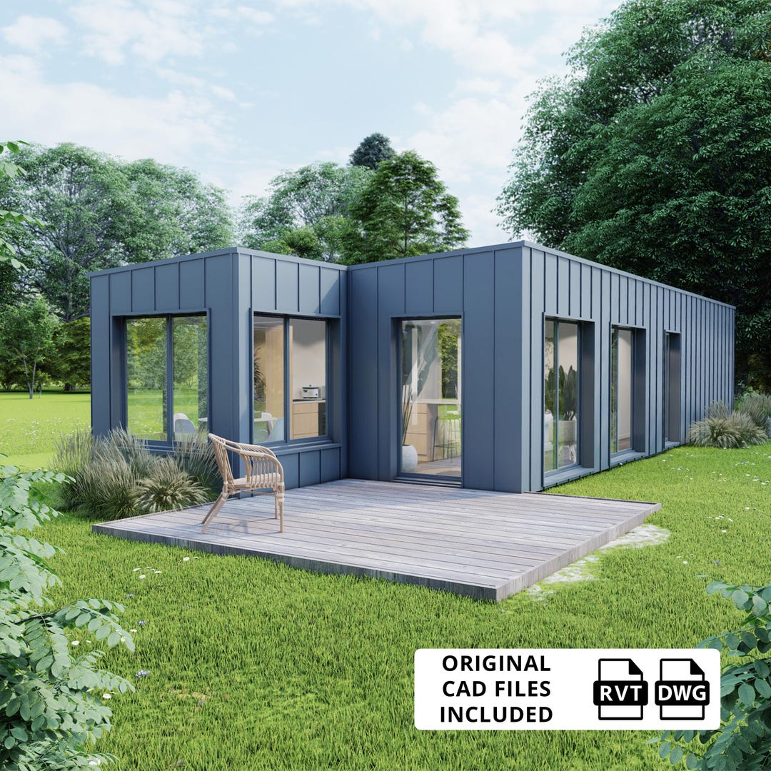 Two-bedroom House Plans, Container House Plans, Shipping Container ...
