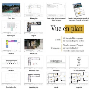 Container House Plan L-shaped With 2 Bedroom and Metal Cladding - 36m2 ...