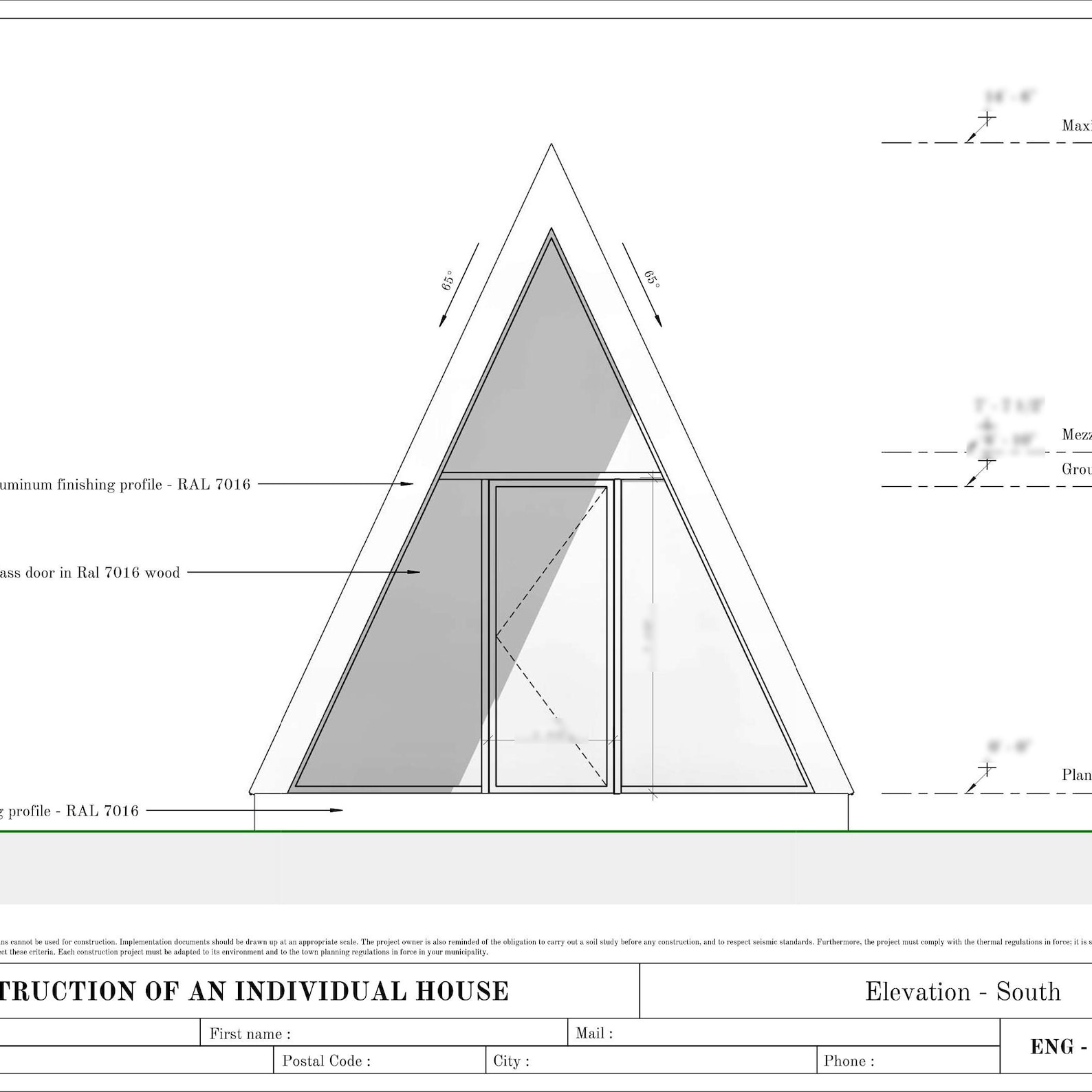 Small A-frame Cabin Plans: 75 Sq Ft Tiny House Design - Etsy