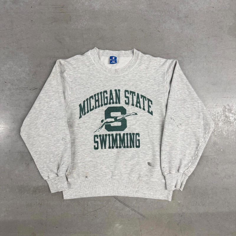 Vintage Msu Sweatshirts - Etsy Canada