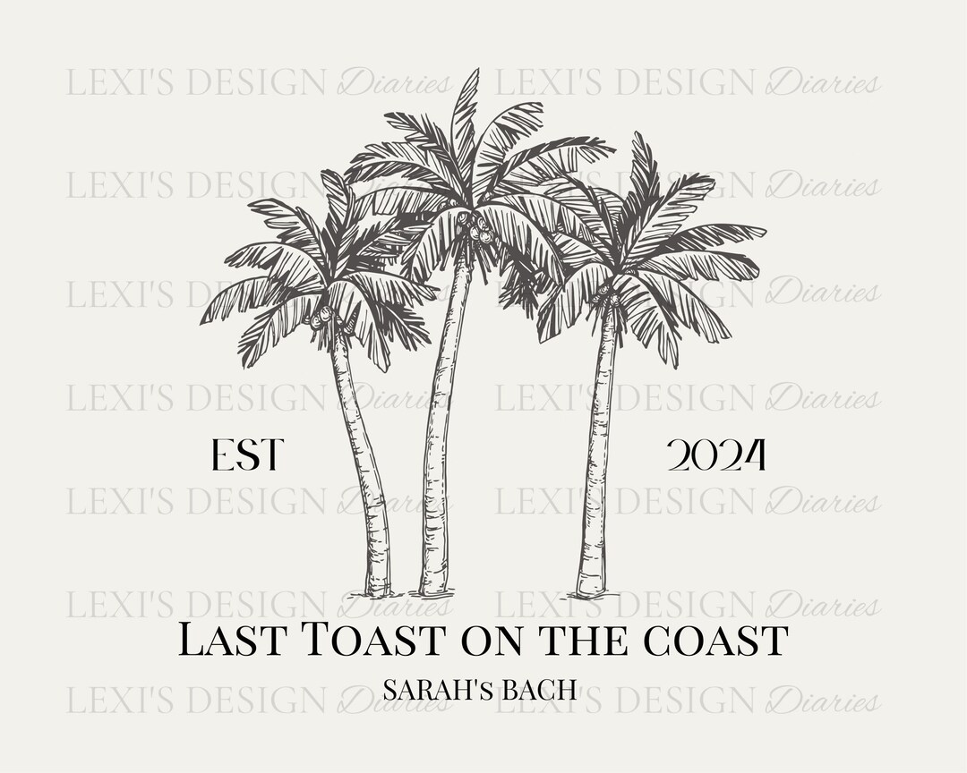Editable Last Toast on the Coast Canva Template | Customizable Design ...