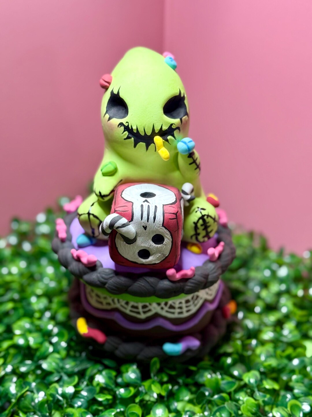 Oogie Boogie Foam Clay Trinket Box - Etsy