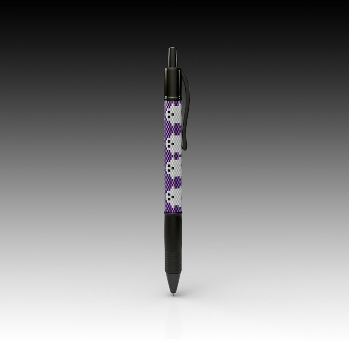 Beaded Pen Wrap Pattern Even Count Peyote Stitch Pen Cover | Etsy