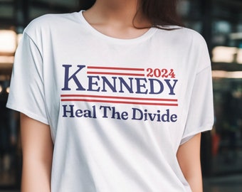 RFK Jr 2024 T-shirt Robert F. Kennedy Jr for President 2024 - Etsy