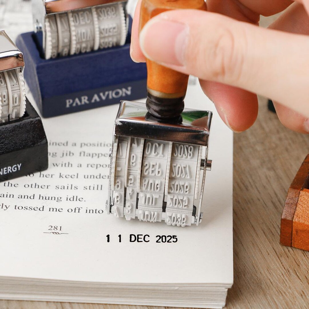 Adjustable Date Stamps, Date Stamps, Roller Date Stamps, Vintage Date Stamps, Date Stamps and ...