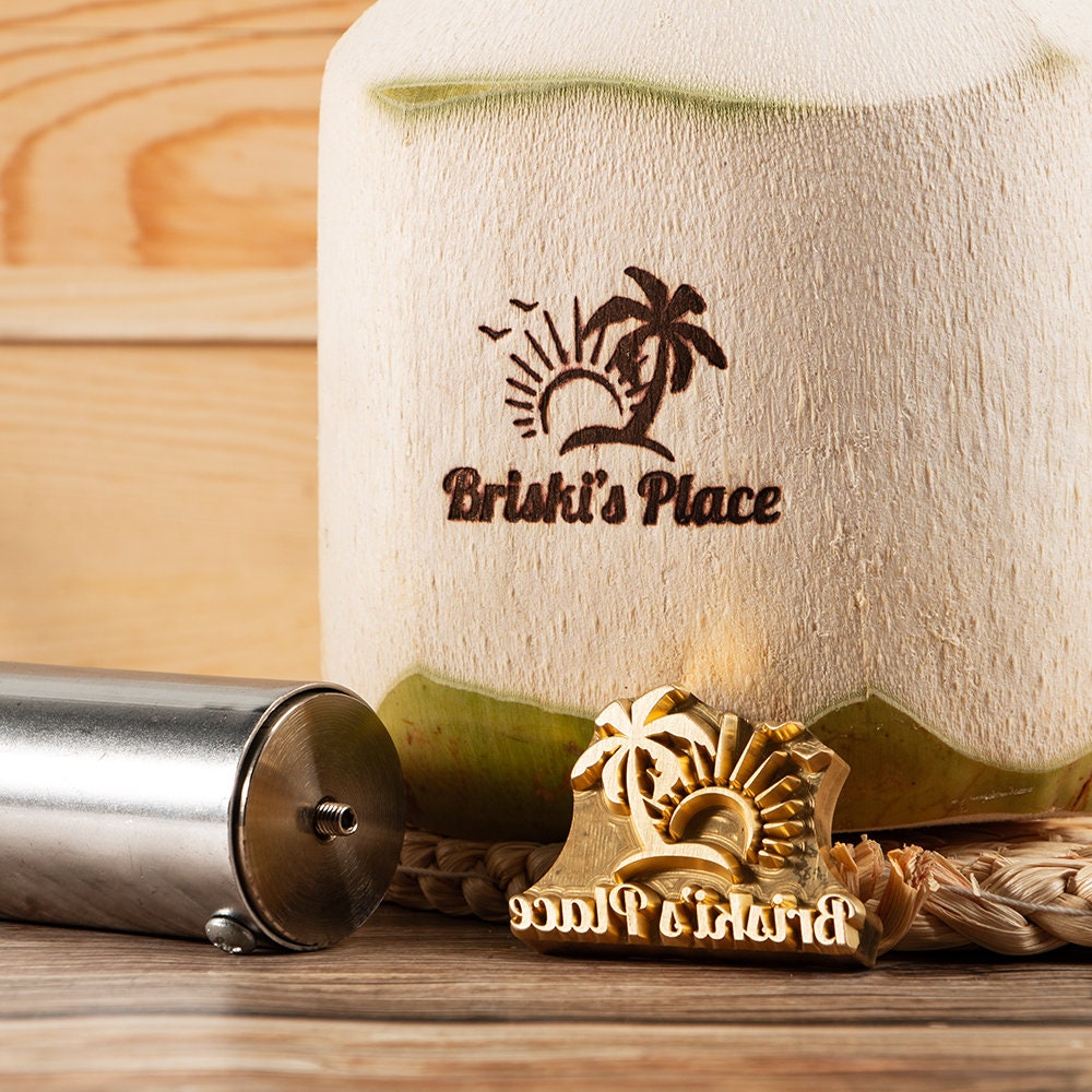 Custom Electric Branding Iron, Custom Personalized Coconut Branding ...