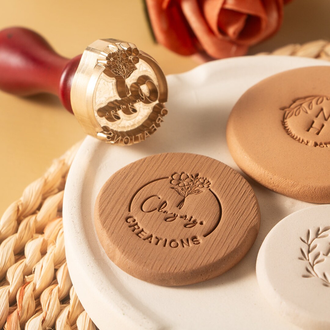 Custom Signature Stamp, Personalized Business Logo Stamp, Custom ...