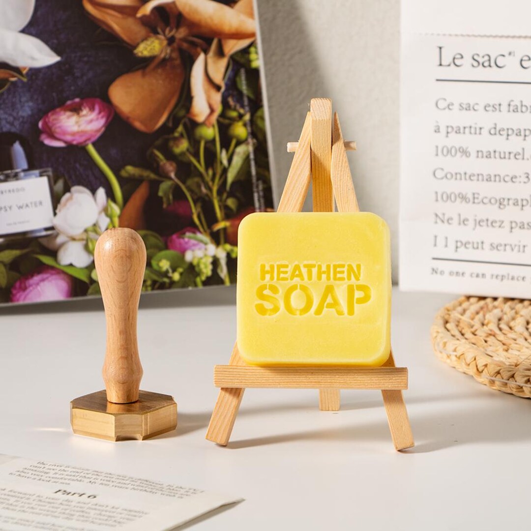 Custom Soap Stamp, Custom Soap Bar Stamp, Custom Brass Stamp ...
