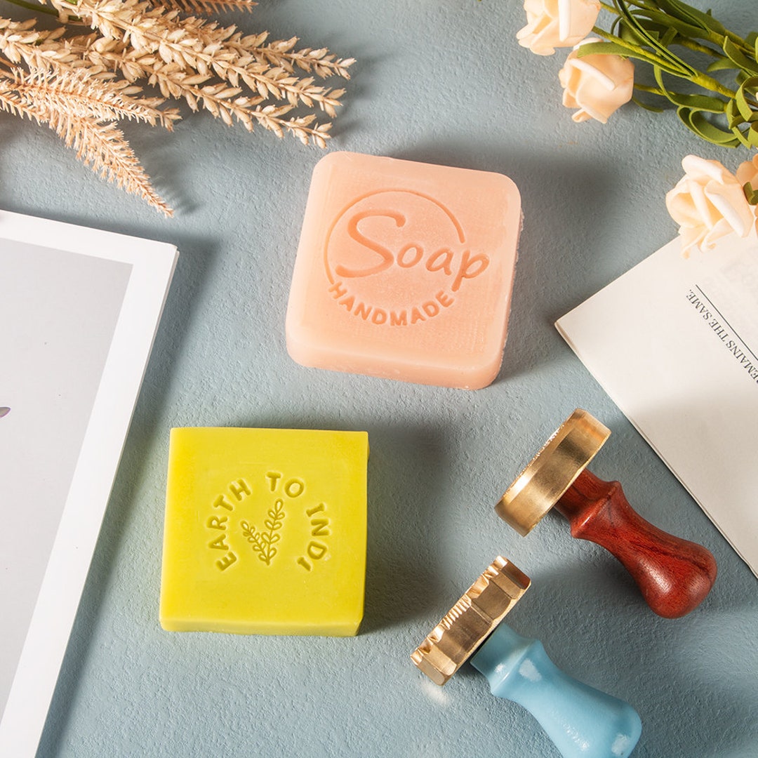 Custom Soap Bar Stamp, Custom Soap Stamp, Custom Personalized Soap ...