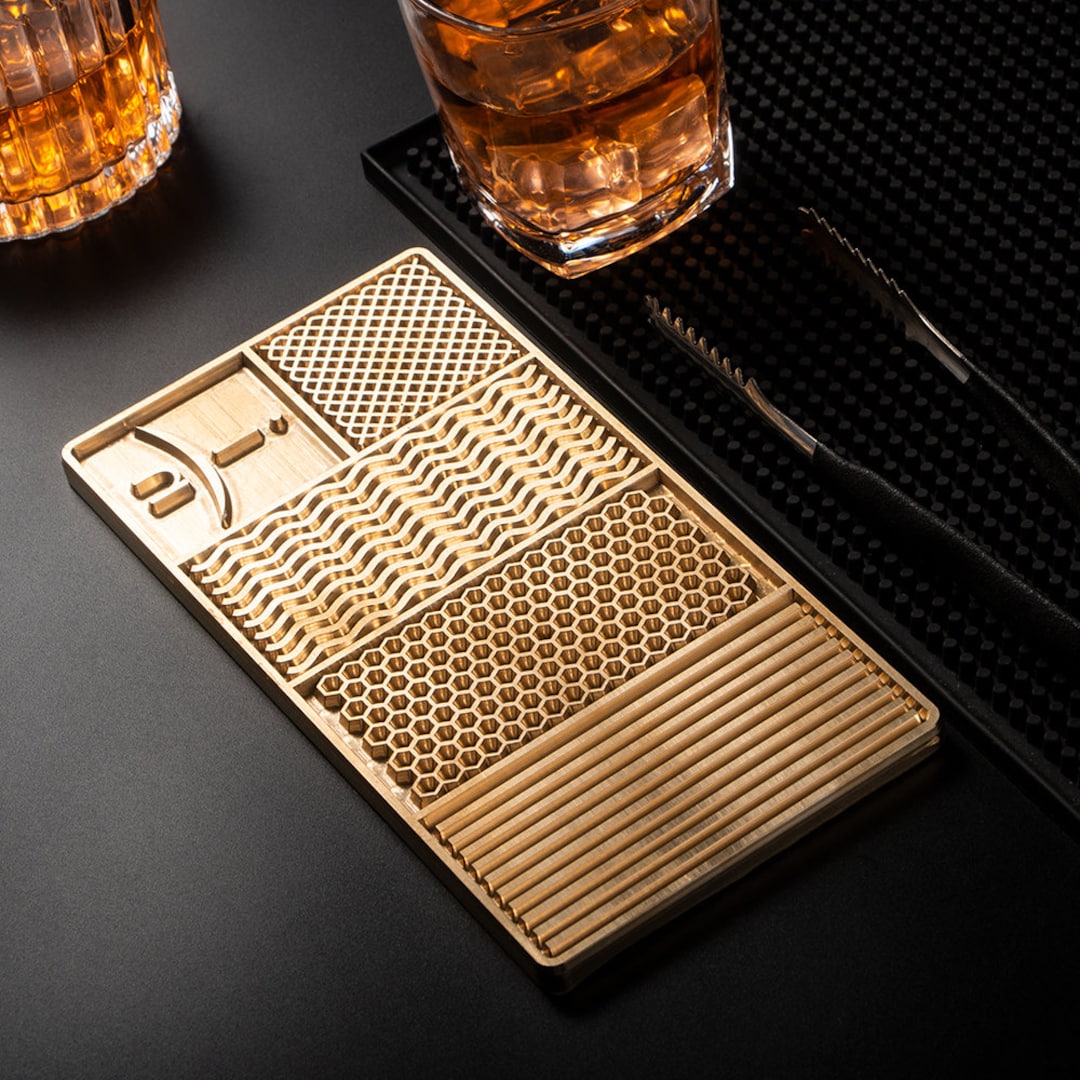 Custom Bar Ice Plate, Custom Ice Stamp, Custom Personalized Ice Cube ...