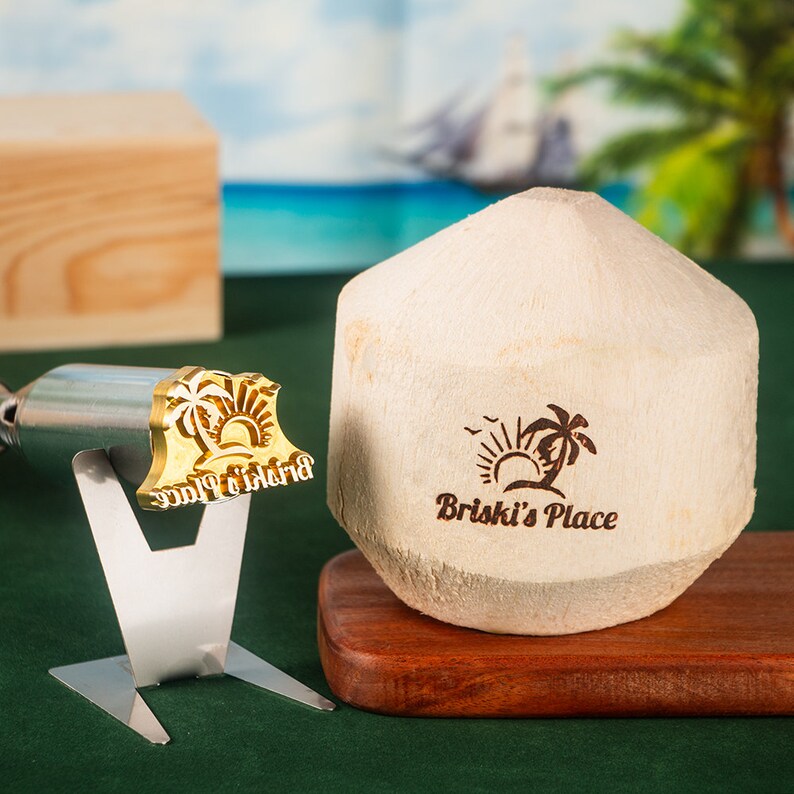 Custom Electric Branding Iron, Custom Personalized Coconut Branding ...