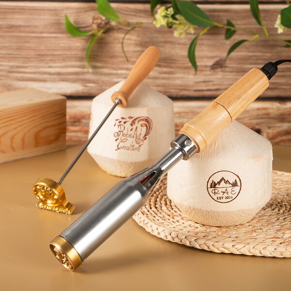 Coconut Stamp - Etsy