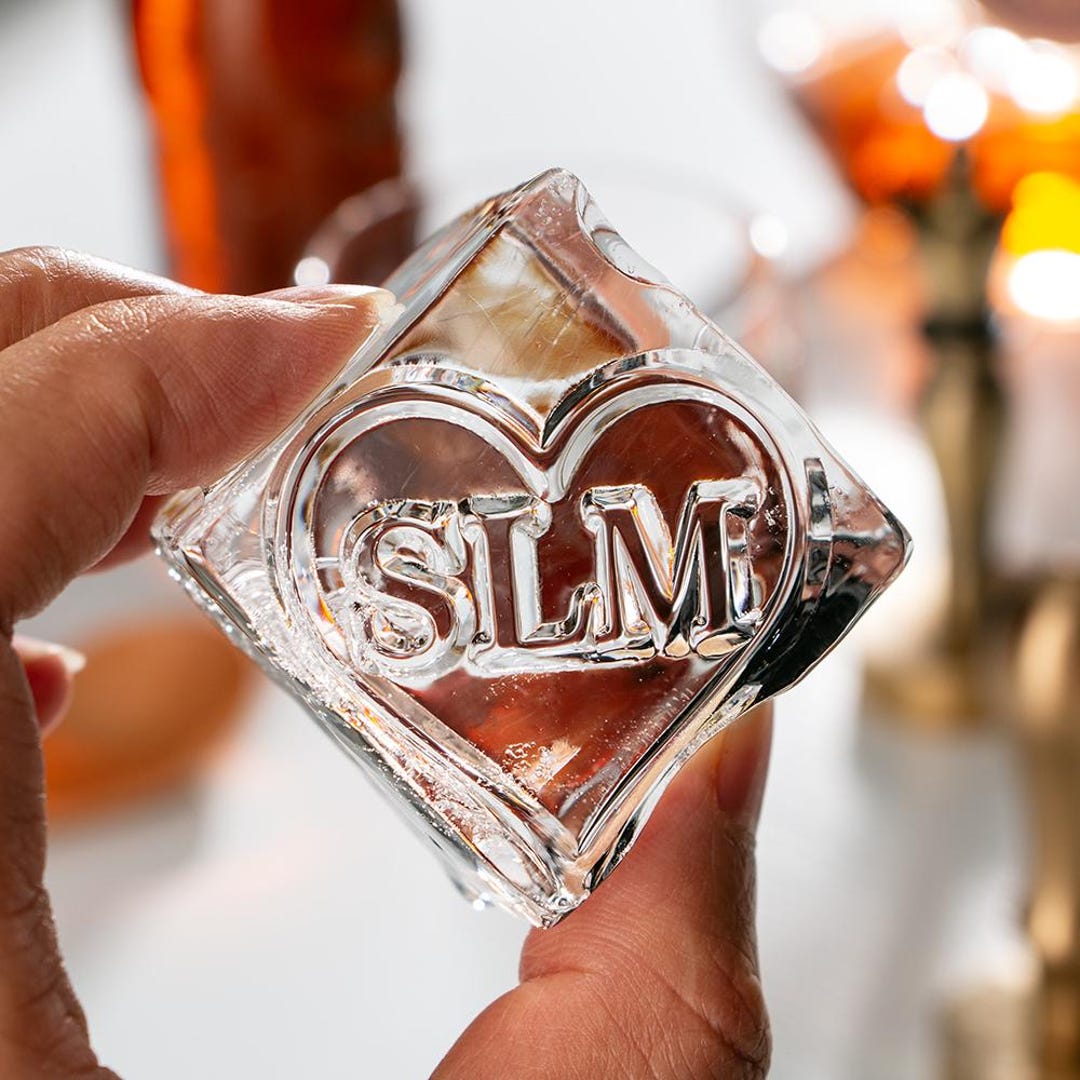 Custom Ice Stamp, Personalized Ice Stamp, Custom Bar Stamp, Custom Ice ...