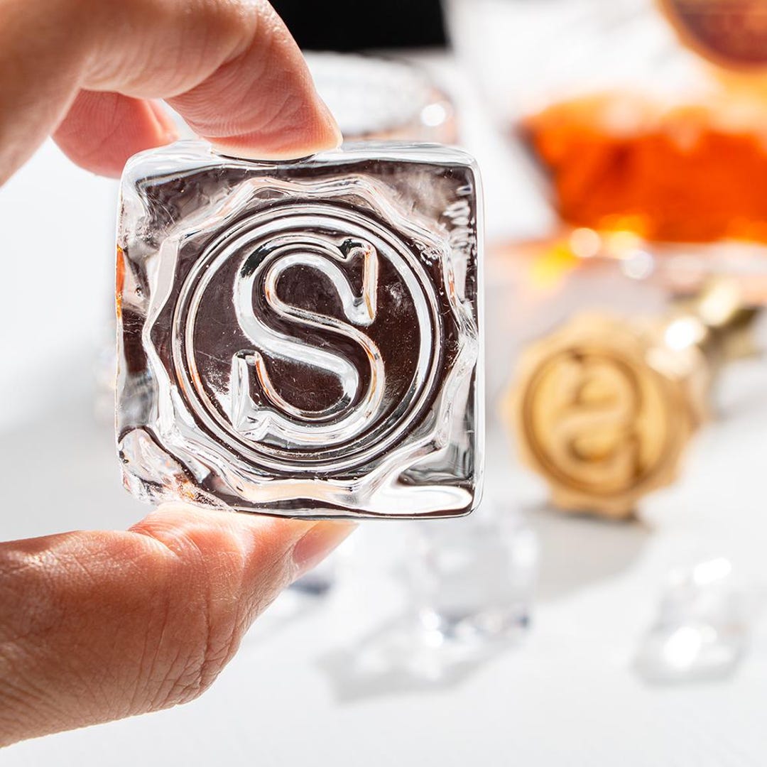 Custom Ice Stamp, Personalized Ice Stamp, Custom Bar Stamp, Custom Ice ...