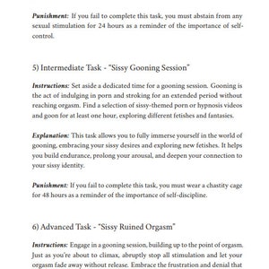 Sissy 101 - Tasks, Tips & Affirmations | 126 Page Ebook | Guide for ...