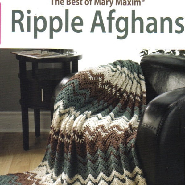 Ripple Afghan - Etsy