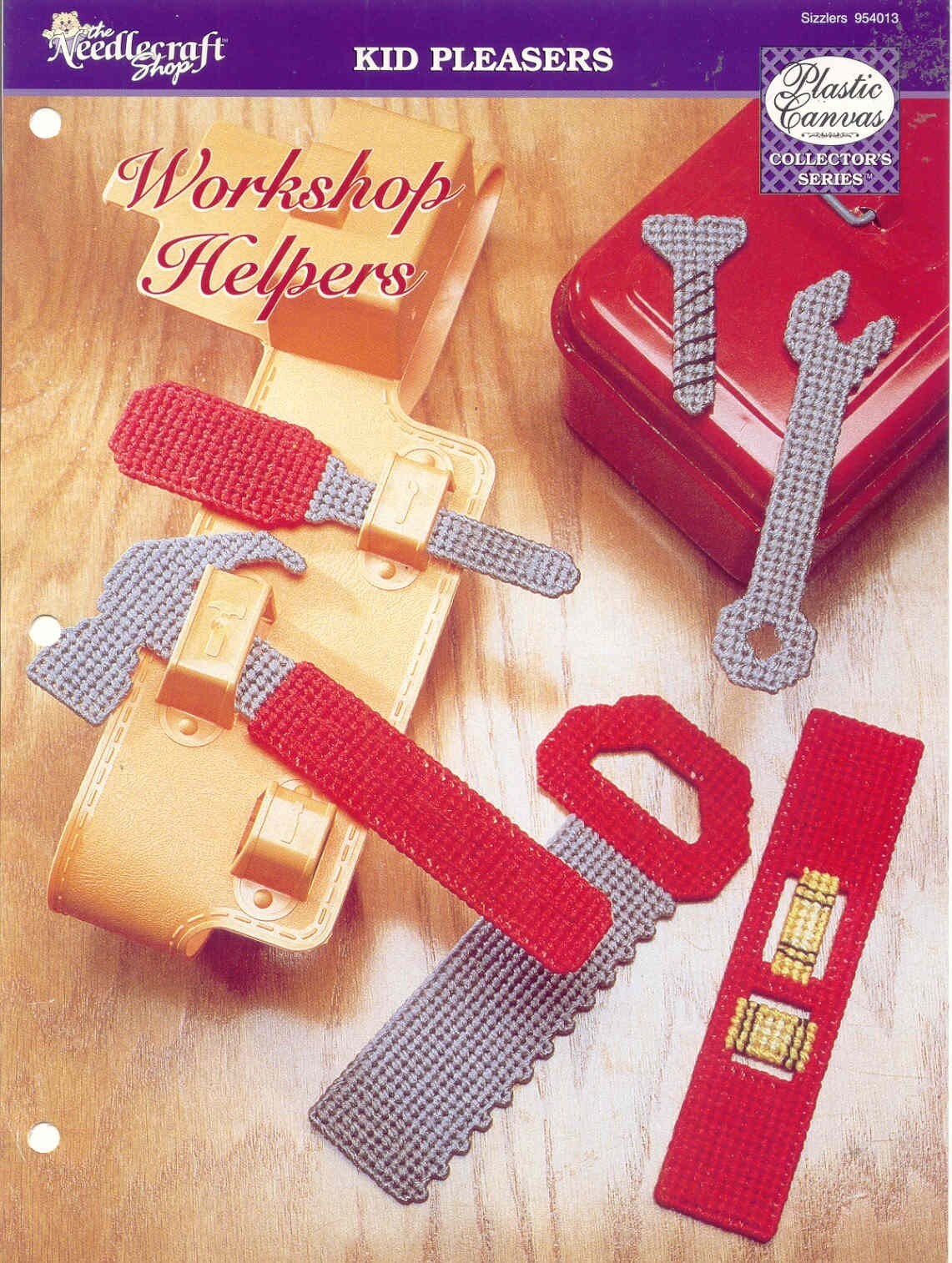 Workshop Helpers ~ Plastic Canvas Pattern ~ Boys' Tools - Etsy