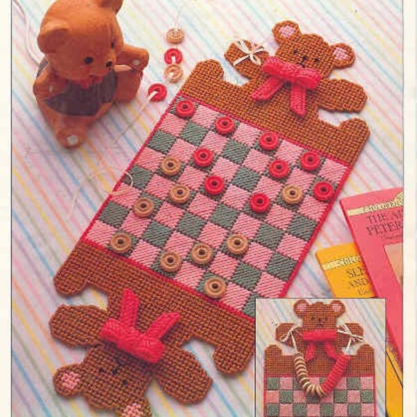 Plastic Canvas Bear Pattern - Etsy