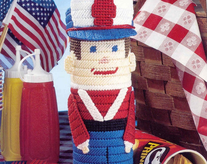 Toy Soldier Container Plastic Canvas Pattern - Etsy