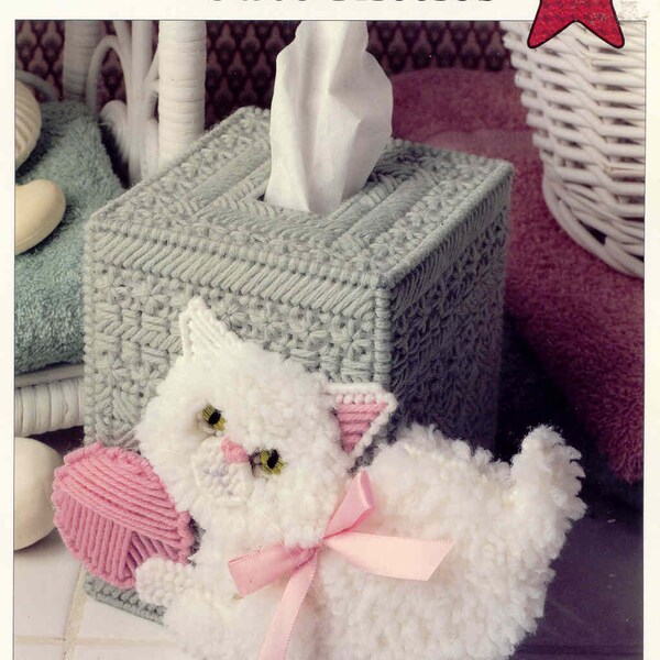 Cat Plastic Canvas - Etsy