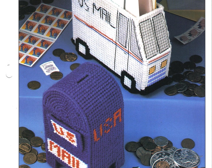 Mail Desk Set ~ Plastic Canvas Pattern ~ Annie's - Etsy