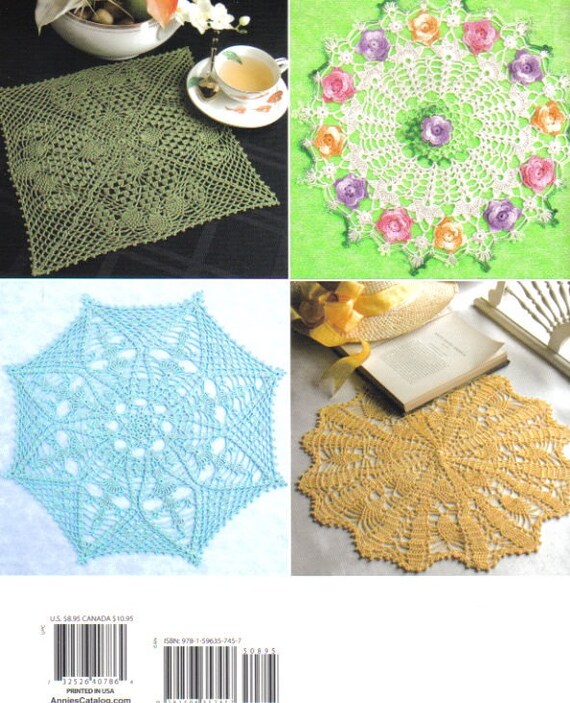 Tutorials Crochet Huge Crochet Doilies Book Crochet a Doily Pattern for ...