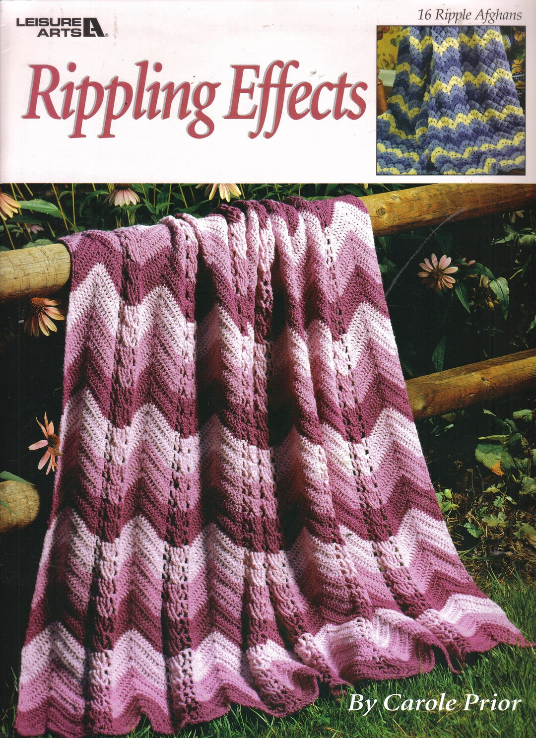 Rippling Effects ~ Afghan Book ~ Soft Cover ~ Leisure Arts - Etsy