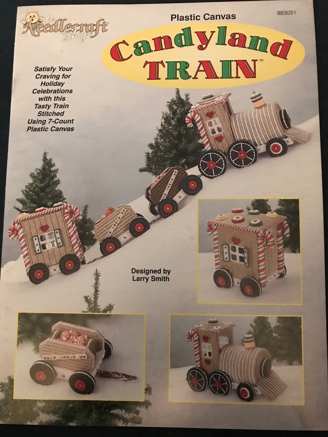 Candyland Train. Plastic Canvas Book by the Needlecraft Shop - Etsy